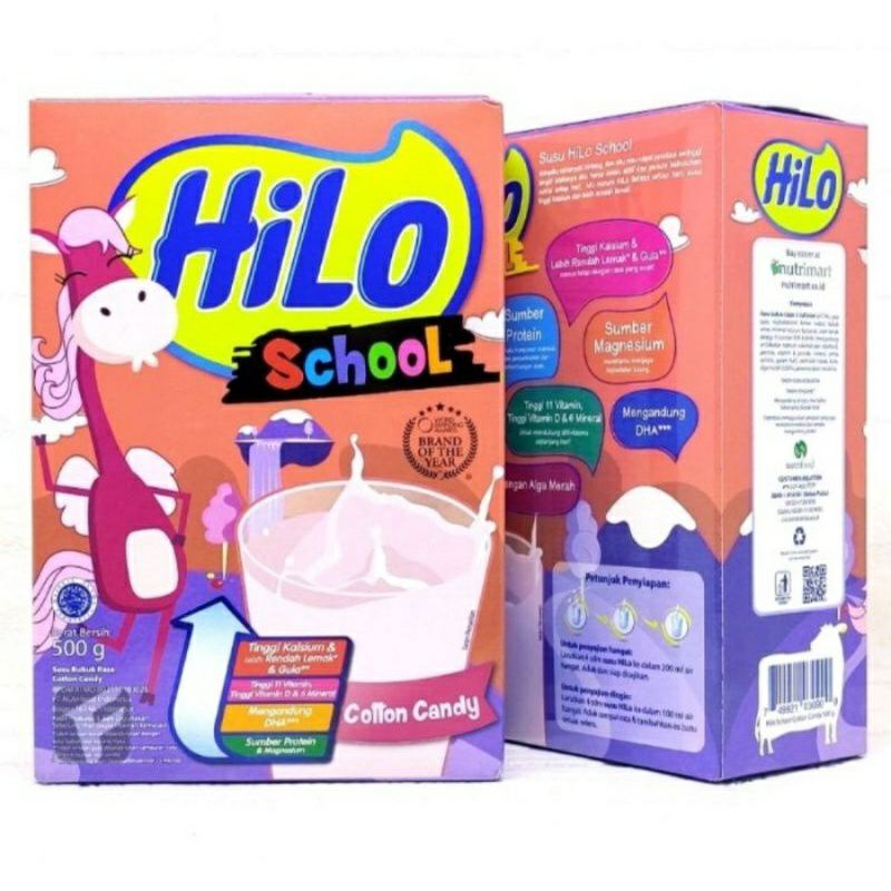 Jual hilo school cotton candy bubble gum cheesecake vegibery 500gr ...