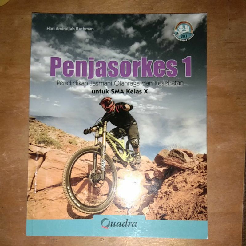 Jual Buku Penjasorkes 1 Pendidikan Jasmani Olahraga dan Kesehatan untuk SMA kelas x Quadra ...