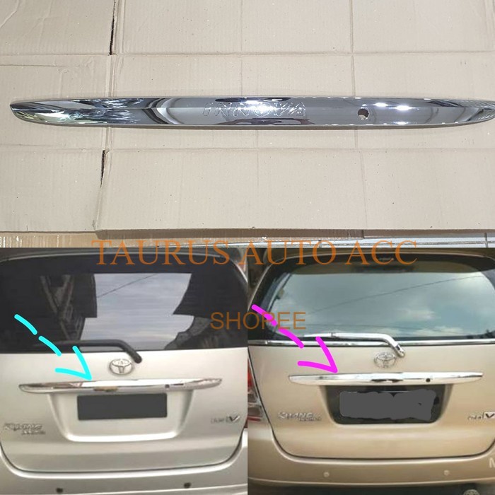 Jual List trunklid chrome Innova inova lama 2005-/2006/2007. | Shopee ...