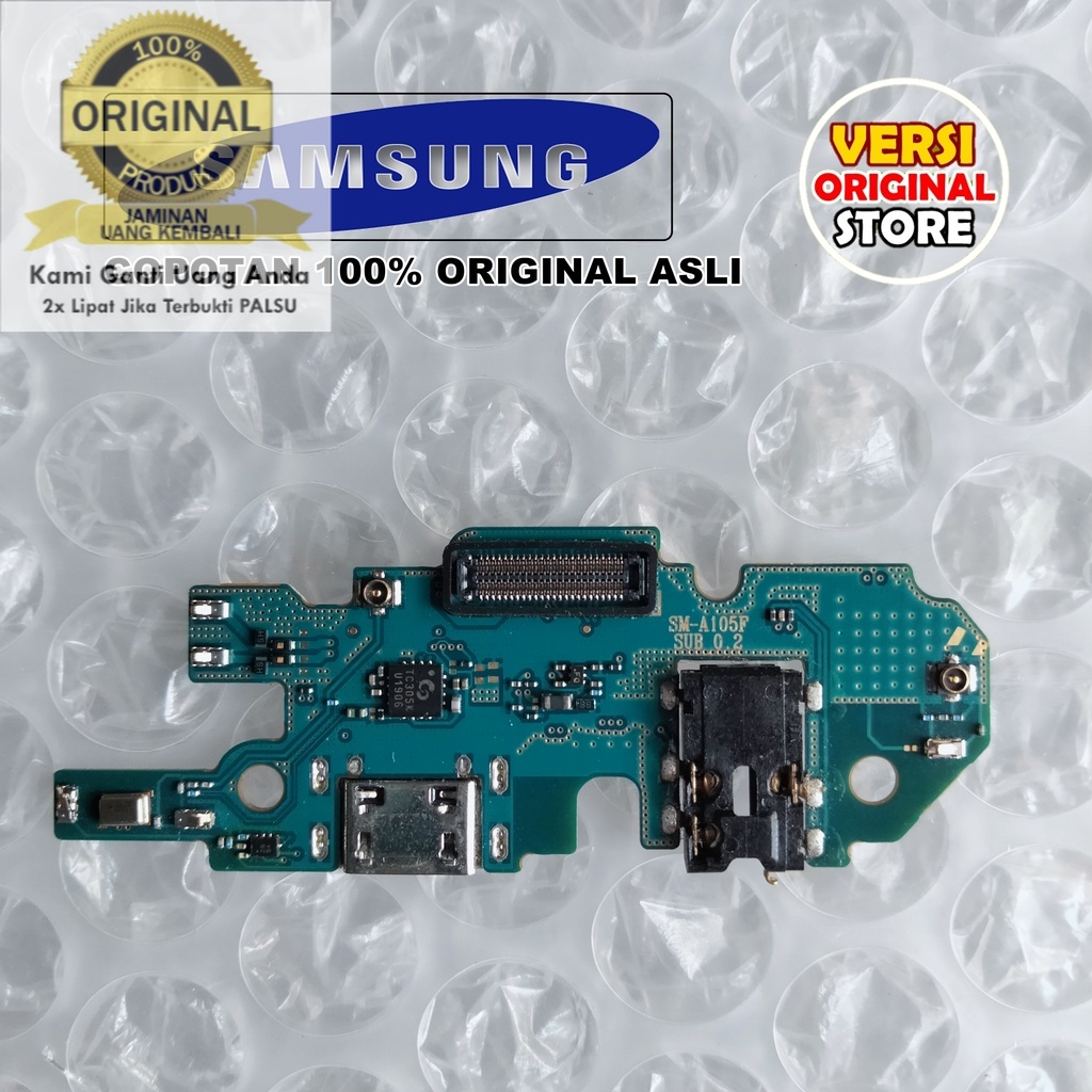 Jual PAPAN PCB KONEKTOR CAS SAMSUNG A10 A105G ORIGINAL COPOTAN | Shopee ...
