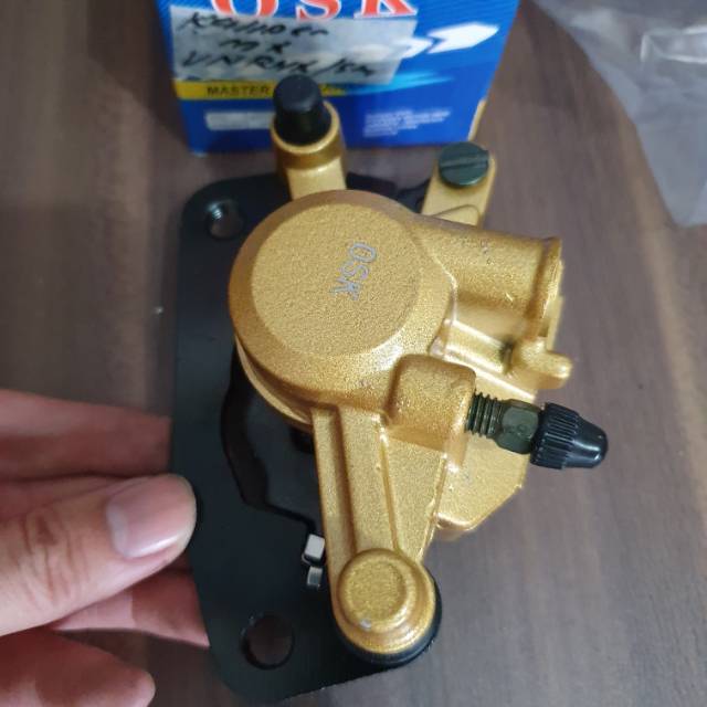 Jual kaliper set jupiter mx 135 lama old kaliper assy komplit front rumah diskpad Master rem ...