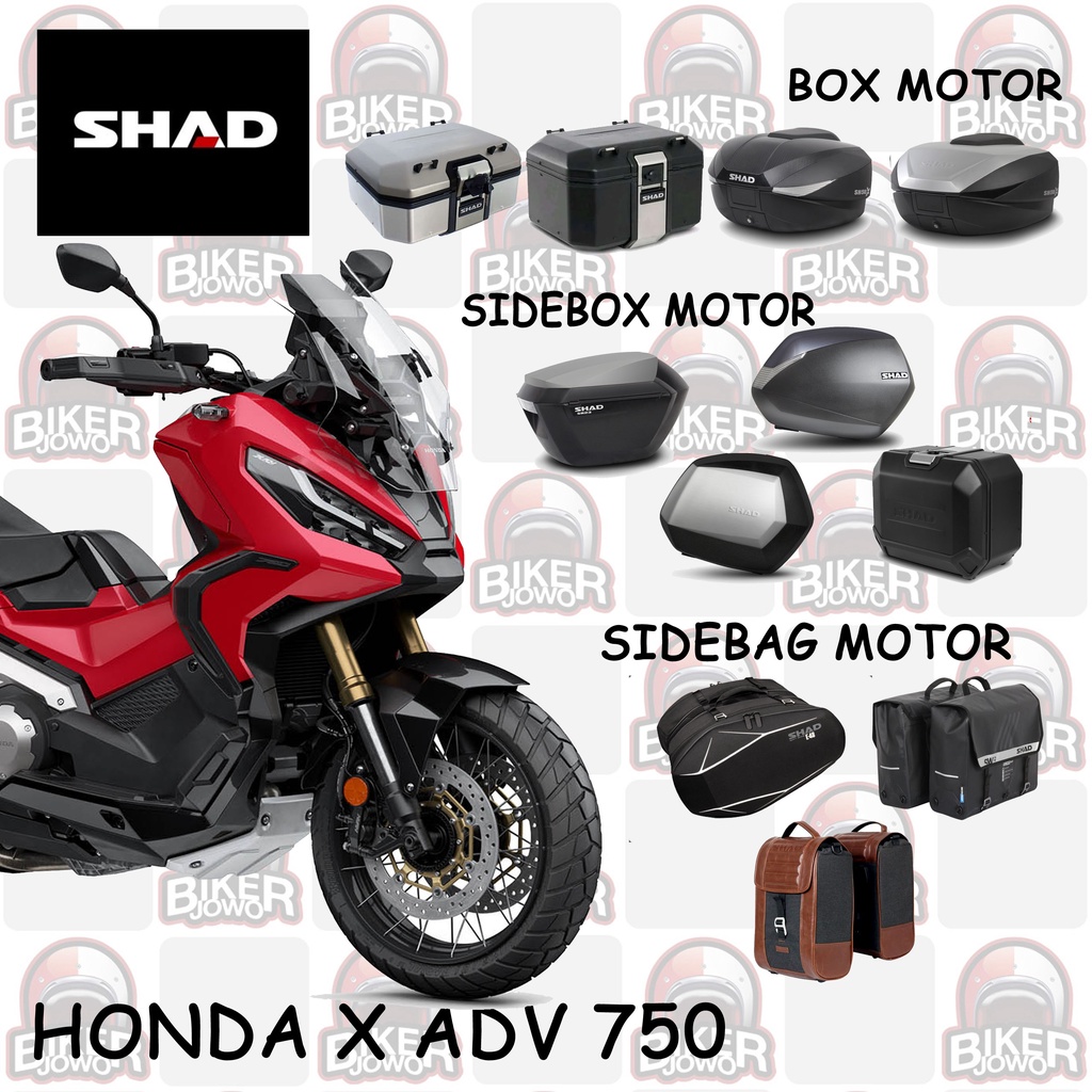 Jual Honda X-ADV 750 Bracket - Box - Sidebox - Sidebag Shad SH58 SH59 ...