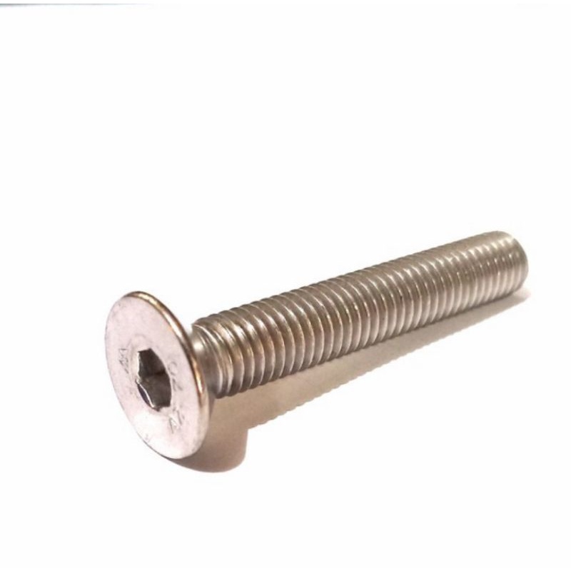 Jual 3pcs Baut verseng M10 x 45 Baut Countersunk M10 Baut L 10mm Stainless steel 304 | Shopee ...