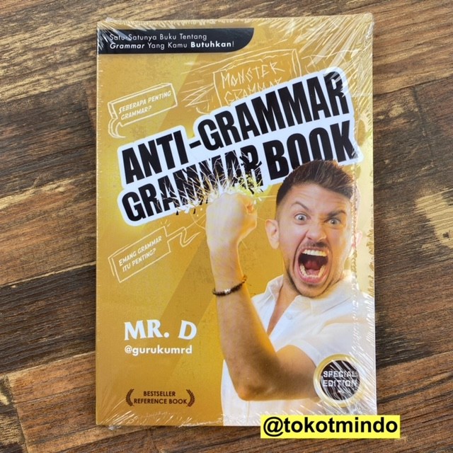 Jual ANTI GRAMMAR GRAMMAR BOOK - Denisio Perez (guruku Mr. D) | Shopee Indonesia