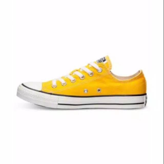 Jual Sepatu Converse All Star Classic Low - Kuning | Shopee Indonesia