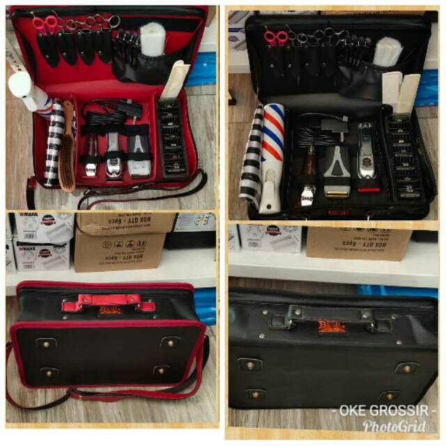 Jual CASE BARBER TOOLS TEMPAT ALAT PANGKAS RAMBUT TAS BACKPACK KOPER ...
