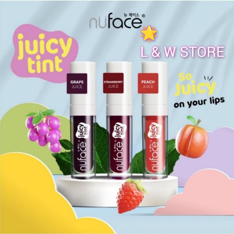 Jual Nuface Juicy Lint net 2,3 ml/BPOM | Shopee Indonesia