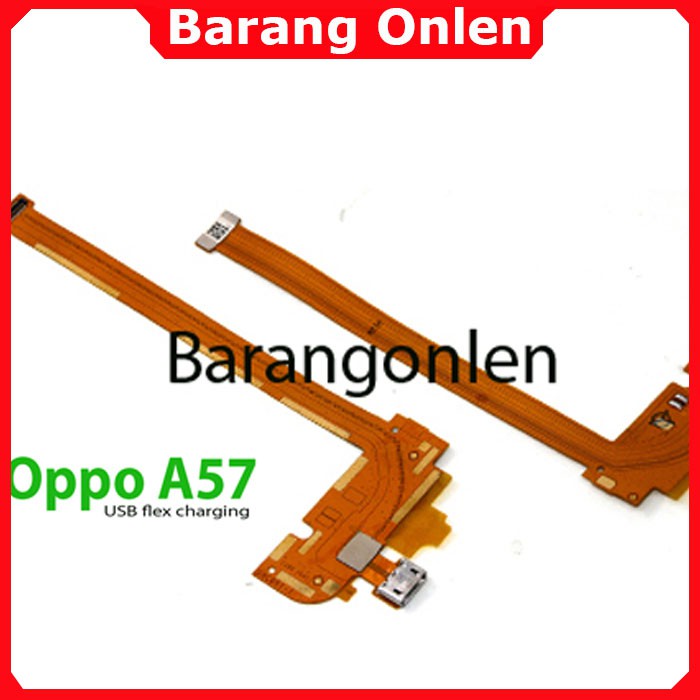 Jual Oppo A57 flexible cas usb konektor charge mic plugin board ...