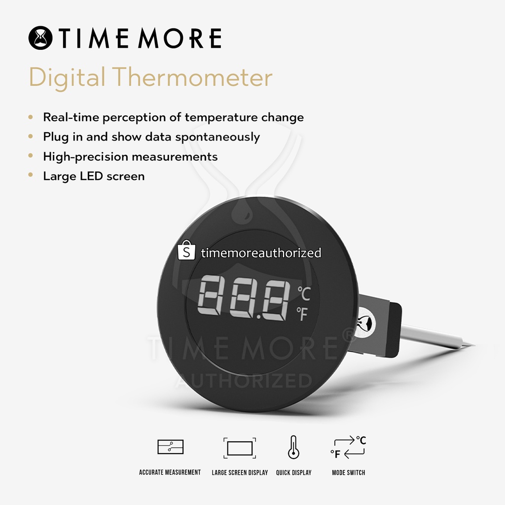 Jual Timemore Digital Thermometer Electric 0,1° Alat untuk Pengukur ...