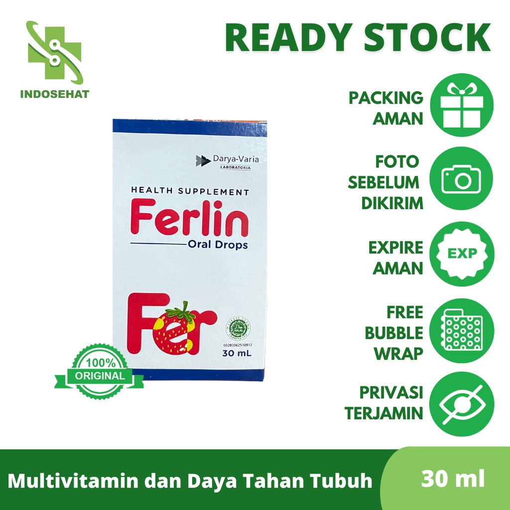 Jual Ferlin Drops 30ml | Shopee Indonesia