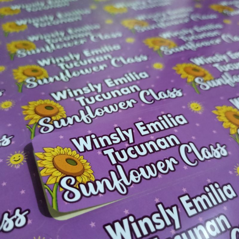 Jual Stiker label nama alat tulis untuk anak sekolah | Shopee Indonesia