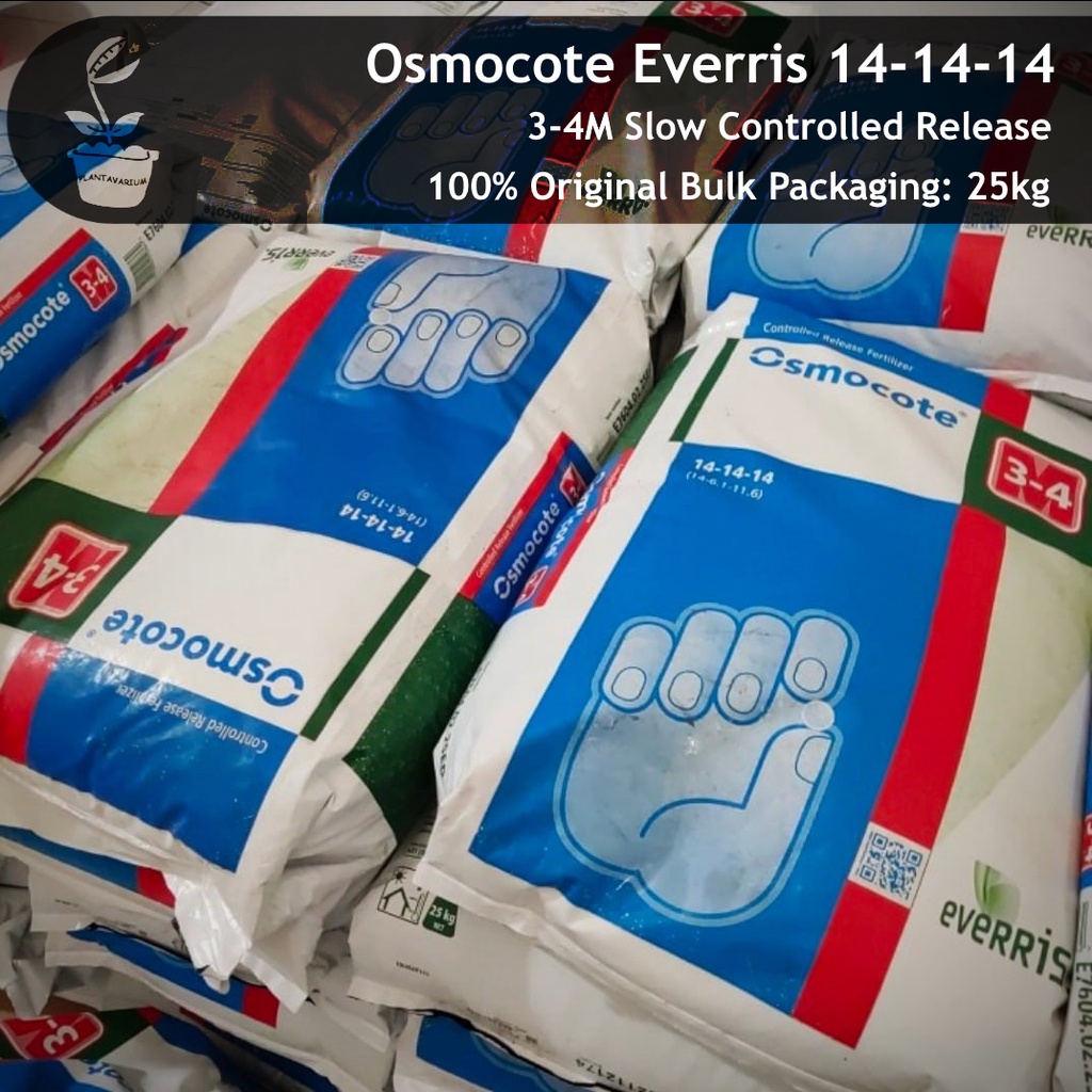 Jual Pupuk Osmocote Slow Release Original Everris Belanda 25kg | Shopee ...