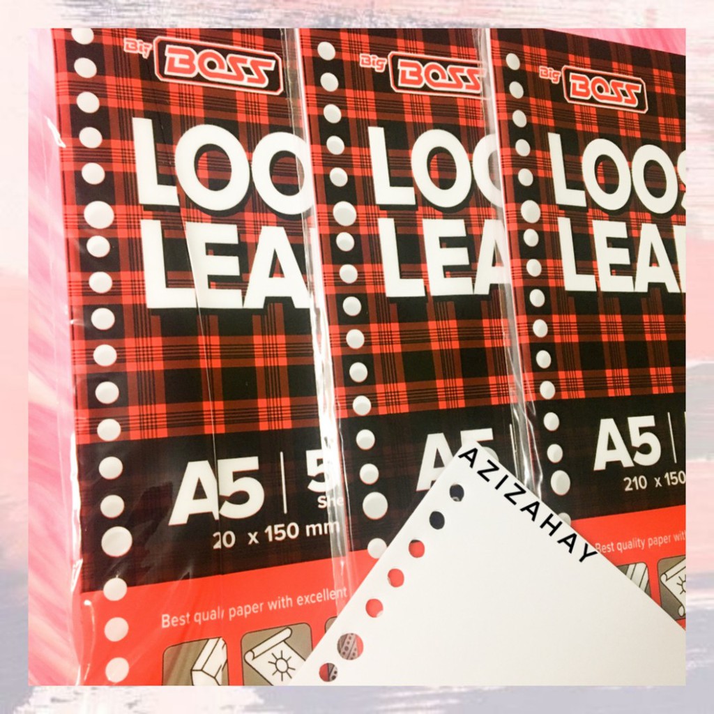 Jual ISI BINDER PUTIH POLOS 50 LEMBAR | Shopee Indonesia