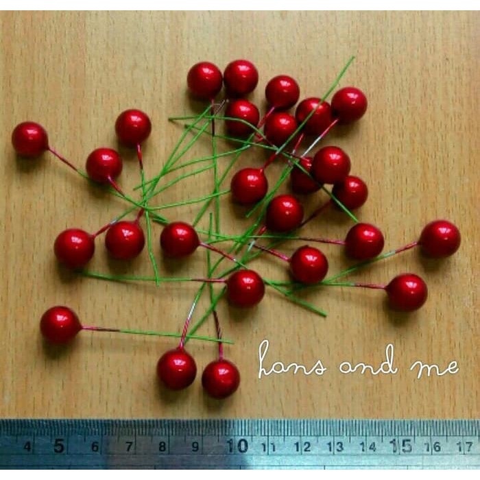 Jual Putik Bunga 12mm - Merah | Shopee Indonesia