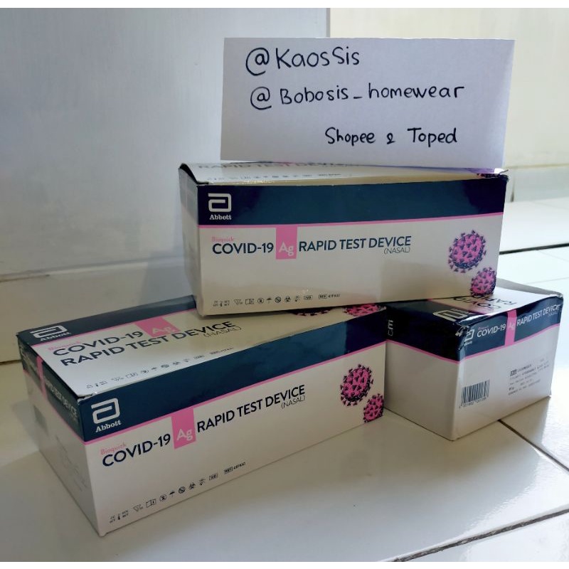 Jual Abbott Nasal Swab Antigen Satuan Anak Dewasa | Shopee Indonesia