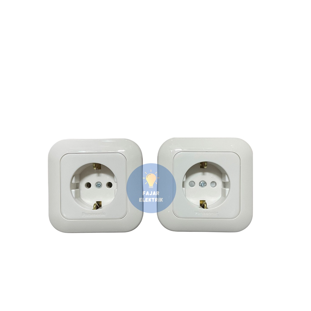 Jual STOP KONTAK PANASONIC NON CP PUTIH WEJP 1131-7/ STOP KONTAK ...