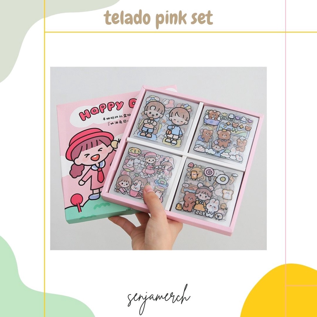 Jual Senjamerch - Stiker Telado Aesthetic Stickers / Stiker Diary ...
