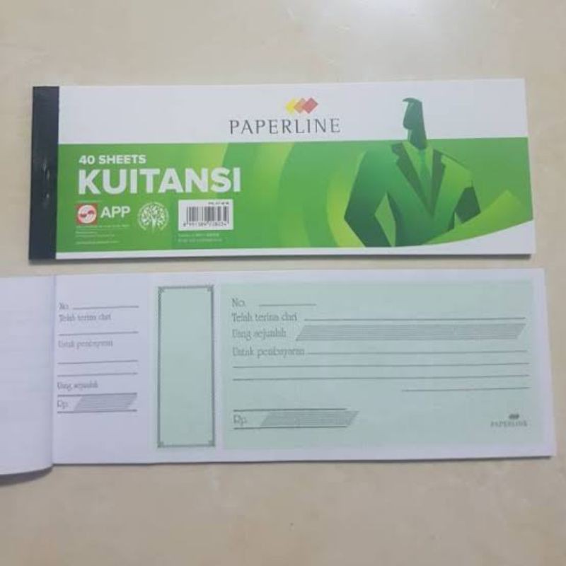 Jual paperline kwitansi tanggung KT 40 T | Shopee Indonesia