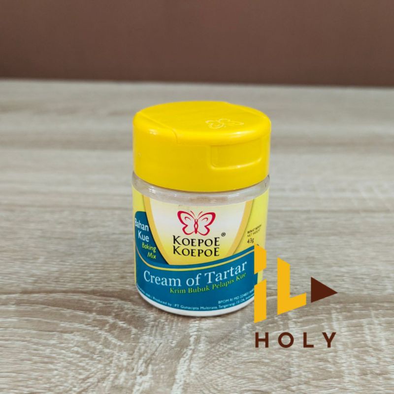Jual Koepoe Koepoe Cream Of Tartar 43gr / Krim Bubuk Pelapis Kue ...