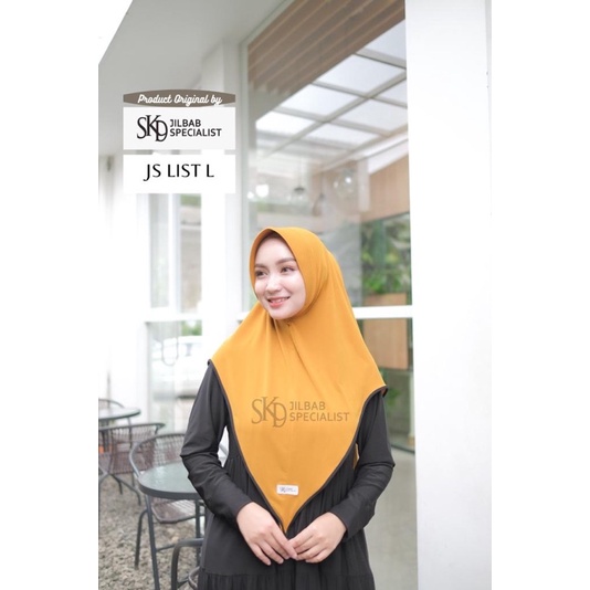 Jual SKD JILBAB Pet JS List L | Shopee Indonesia