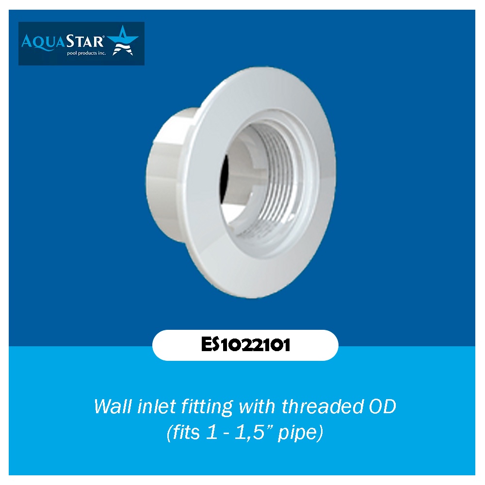 Jual Large Wall Inlet Kolam Renang 1,5" Merk Aquastar Buatan Amerika ...