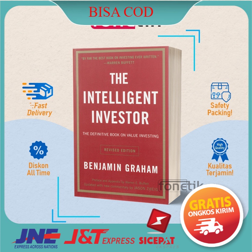 Jual The Intelligent Investor - Benjamin Graham (English Version ...