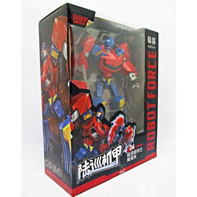 Jual Mainan Robot Transformers Wei Jiang Robot Force Land Mecha 04 ...