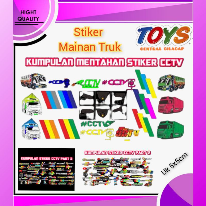Jual stiker mobil mobilan truck oleng | Shopee Indonesia