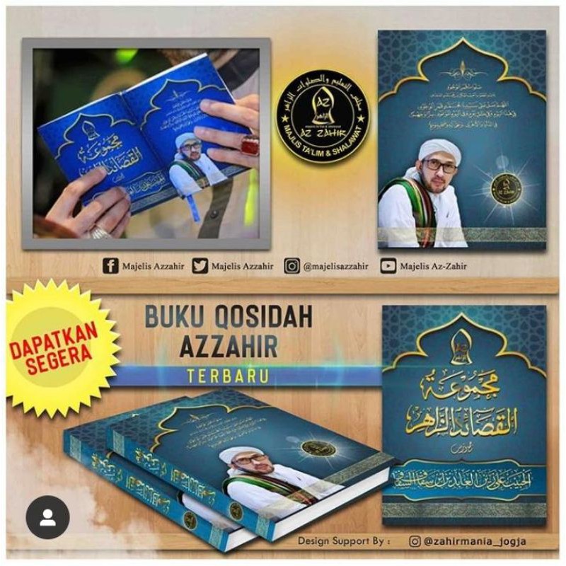 Jual buku qosidah/sholawat kumpulan sholawat az zahir | Shopee Indonesia