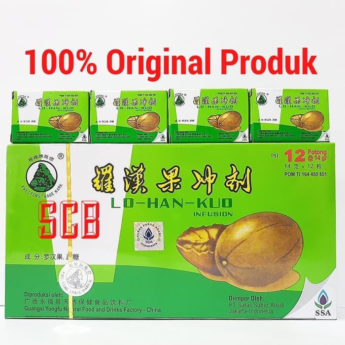 Jual Lo Han Kuo Infusion Kotak Pereda Panas Dalam Sakit Tenggorokan ...
