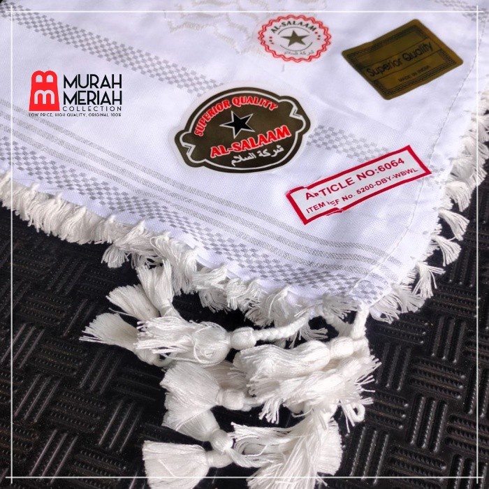 Jual Sorban Hindia Putih Polos Rumbai Kuncir Original(I2W2) Bayar Di ...