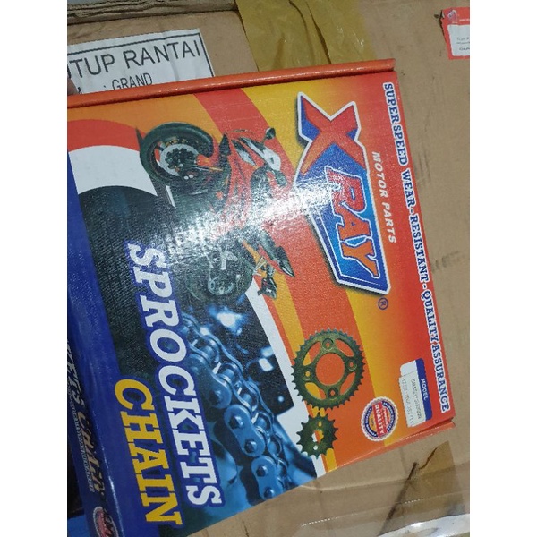 Jual GEAR SET / GIR PAKET SHOGUN SEPUH RANTAI H 428H-100L 35T/14/T ...