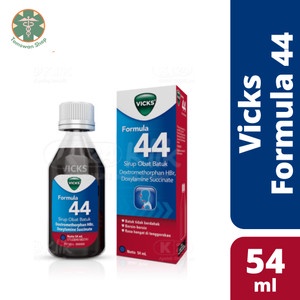 Jual VICKS FORMULA 44 DEWASA Obat Batuk Pilek 54 ml | Shopee Indonesia
