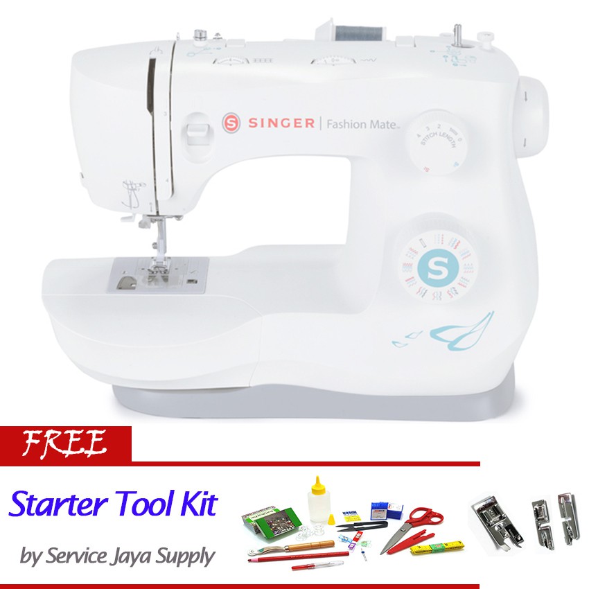 Jual Mesin Jahit SINGER 3342 Fashionmate Portable Multifungsi | Shopee ...