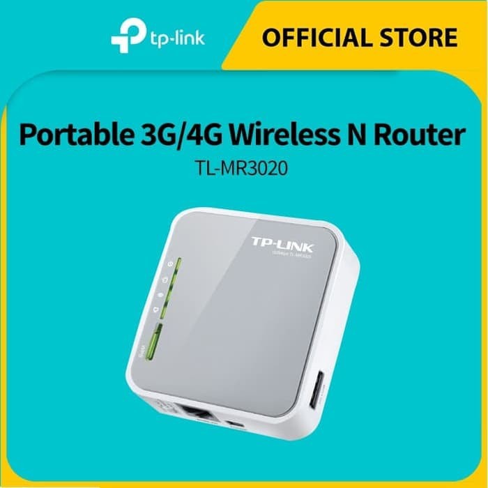 Jual TP-Link TL-MR3020 Portable 3G/4G Wireless N Router | Shopee Indonesia