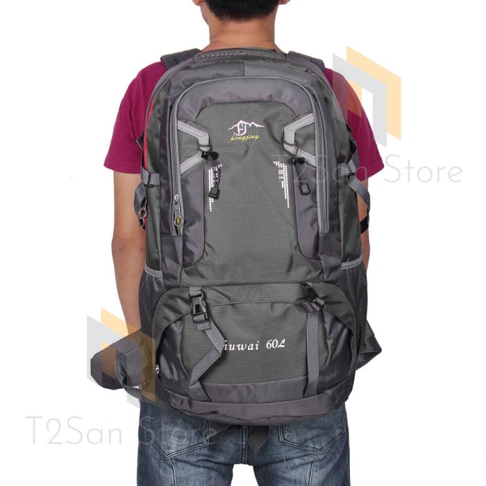 Jual Camping Backpack Waterproof Big Size 60L / Tas Gunung Besar 60L ...