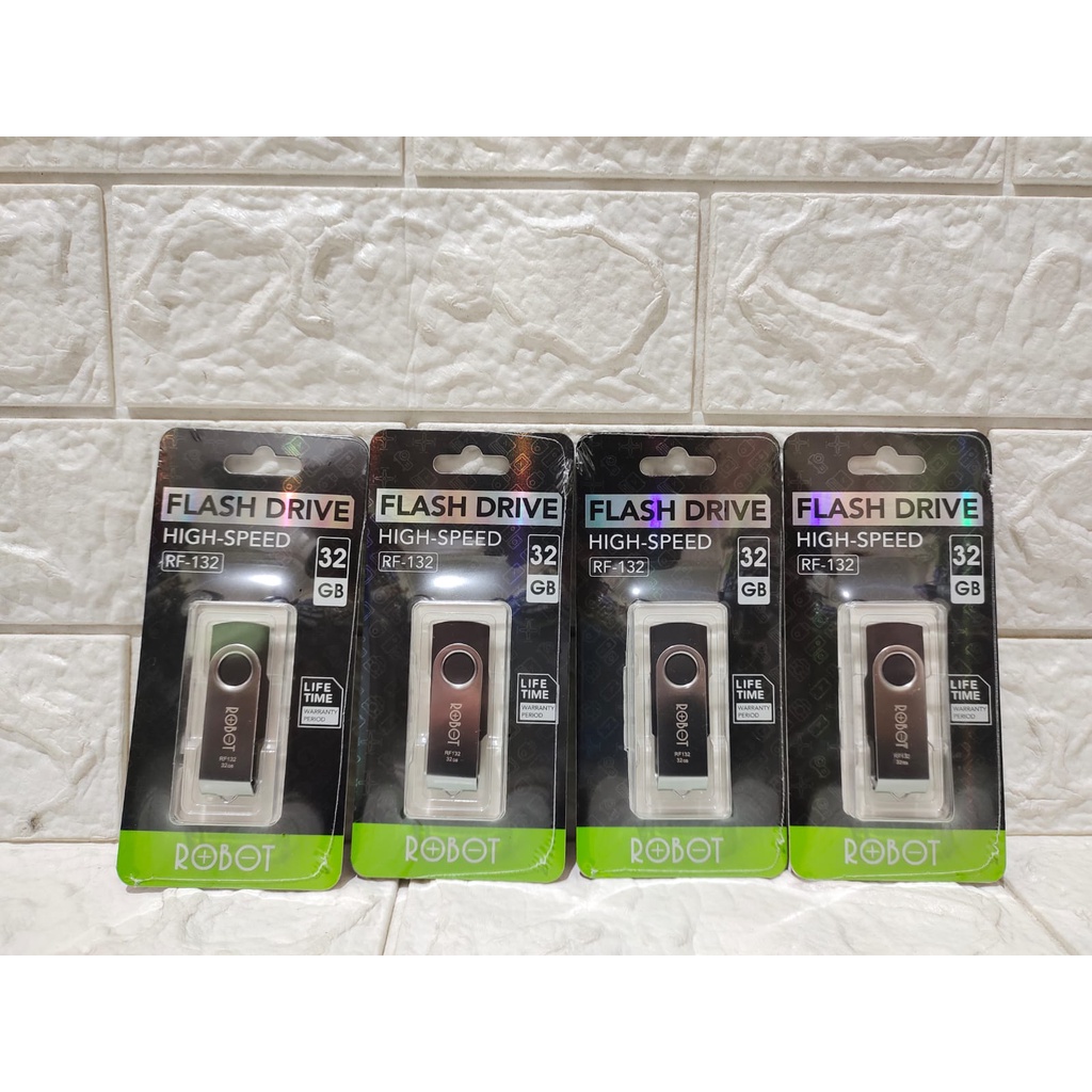 Jual Flashdisk Robot 32GB RF 132 ORIGINAL | Shopee Indonesia