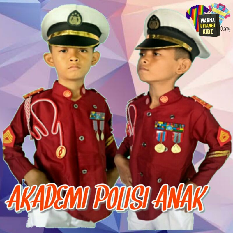 Jual BAJU AKABRI JUNIOR WARNA MERAH | Shopee Indonesia