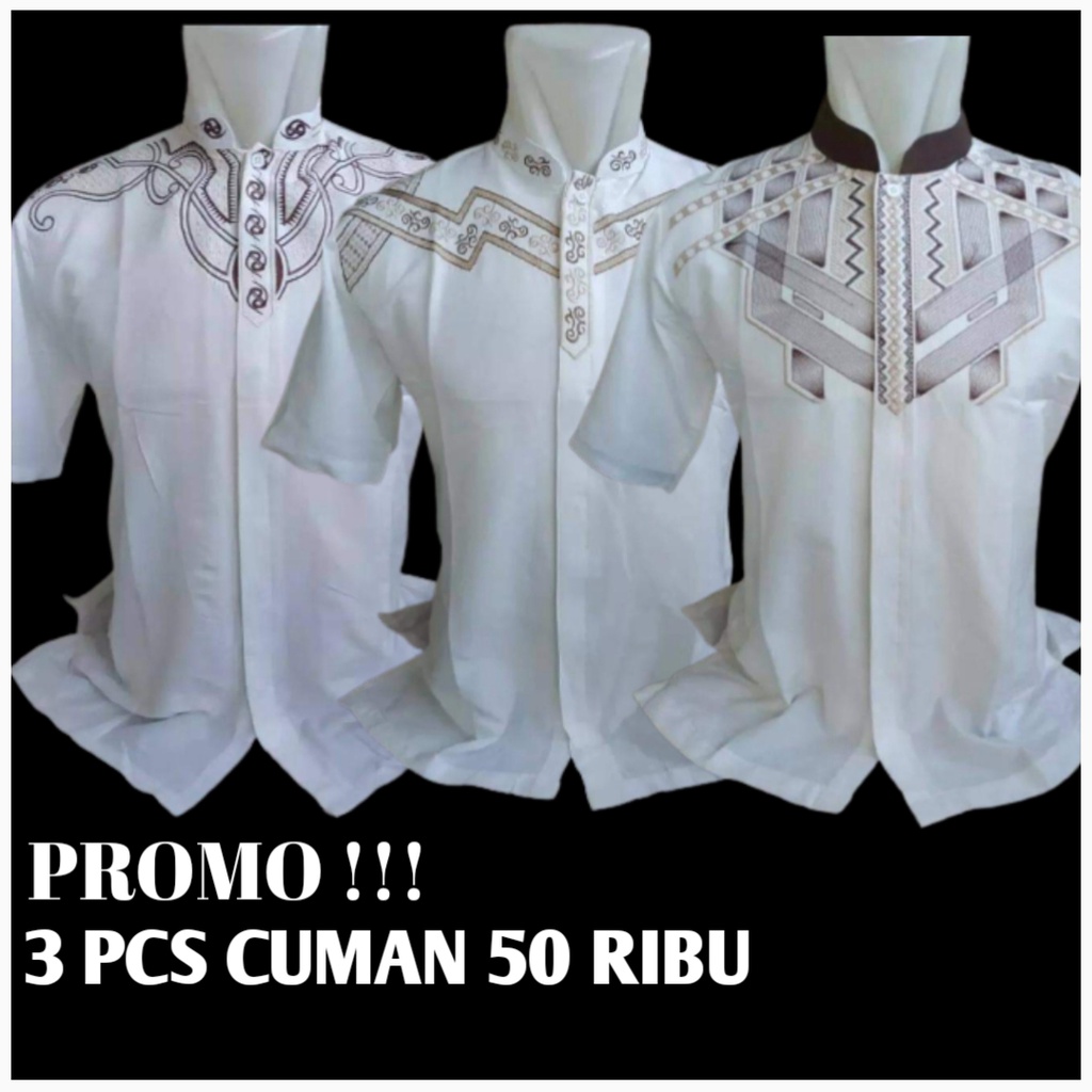Jual PROMO GILA 1 PAKET ISI 3 PCS BAJU KOKO BAHAN MICRO-BAJU KOKO ...