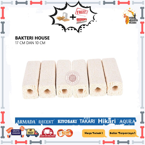 Jual BACTERIA HOUSE Filter Media Rumah Bakteri Aquarium 10/15 CM ...