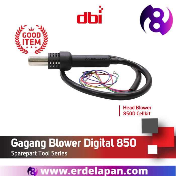 Jual Gagang Blower - Solder Uap CELLKIT 850 DIGITAL 5 Kabel | Shopee ...