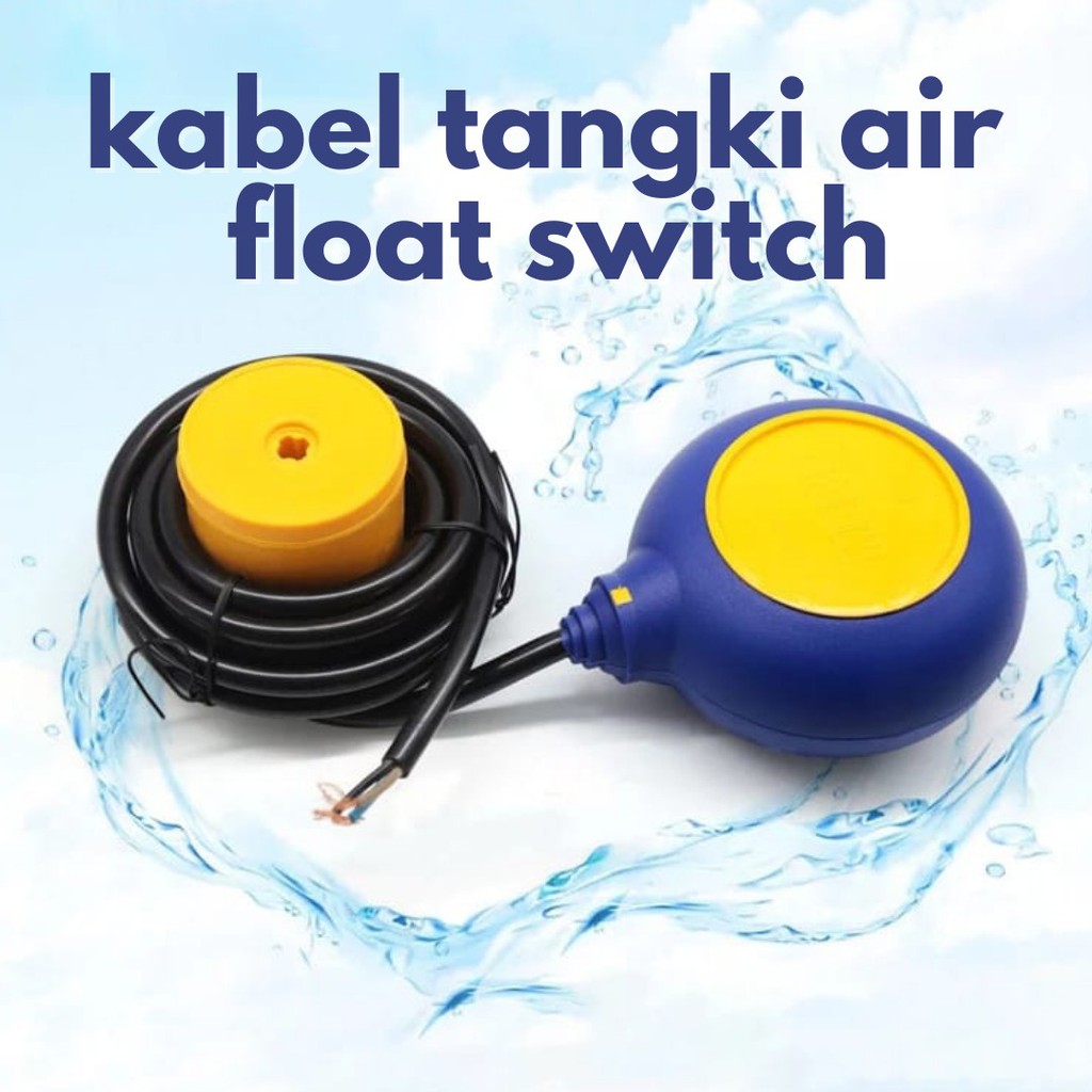 Jual Otomatis Pompa Celup Float Switch 2 & 4 meter cabel Spare Part ...