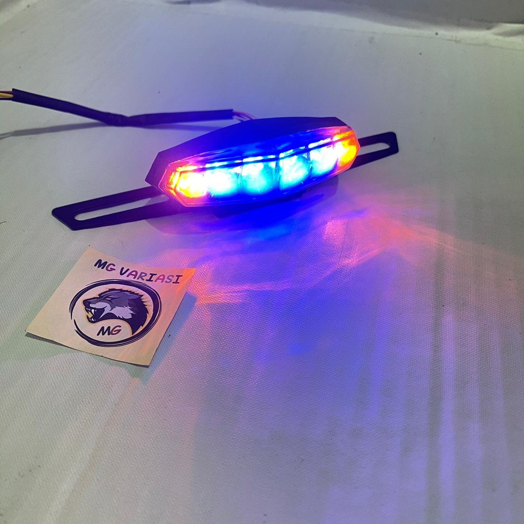 Jual Lampu stop 3 in 1 mini lampu belakang universal stop plus sen ...