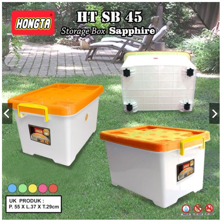 Jual Container Box Hongta SB 45 Ltr | Shopee Indonesia