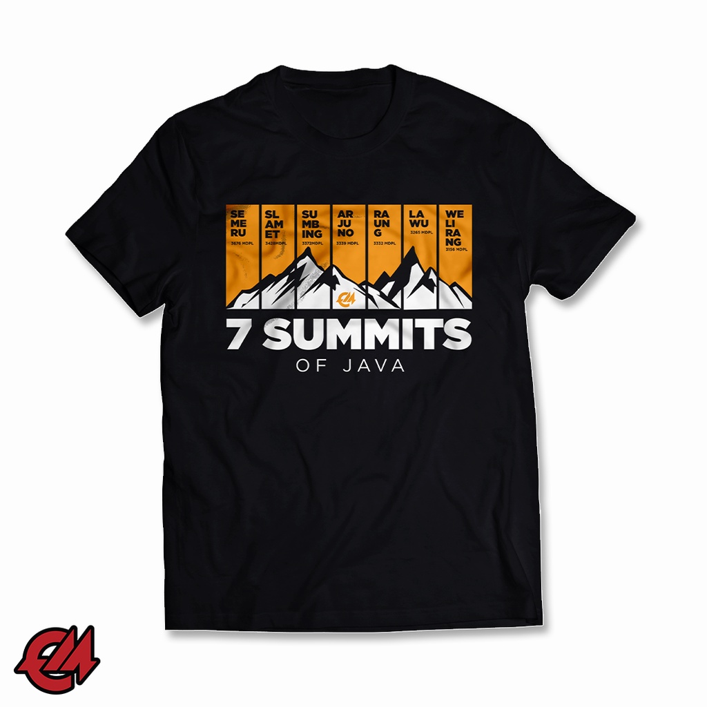 Jual Elsmountana T-Shirt 7 Summit Of Java | Shopee Indonesia