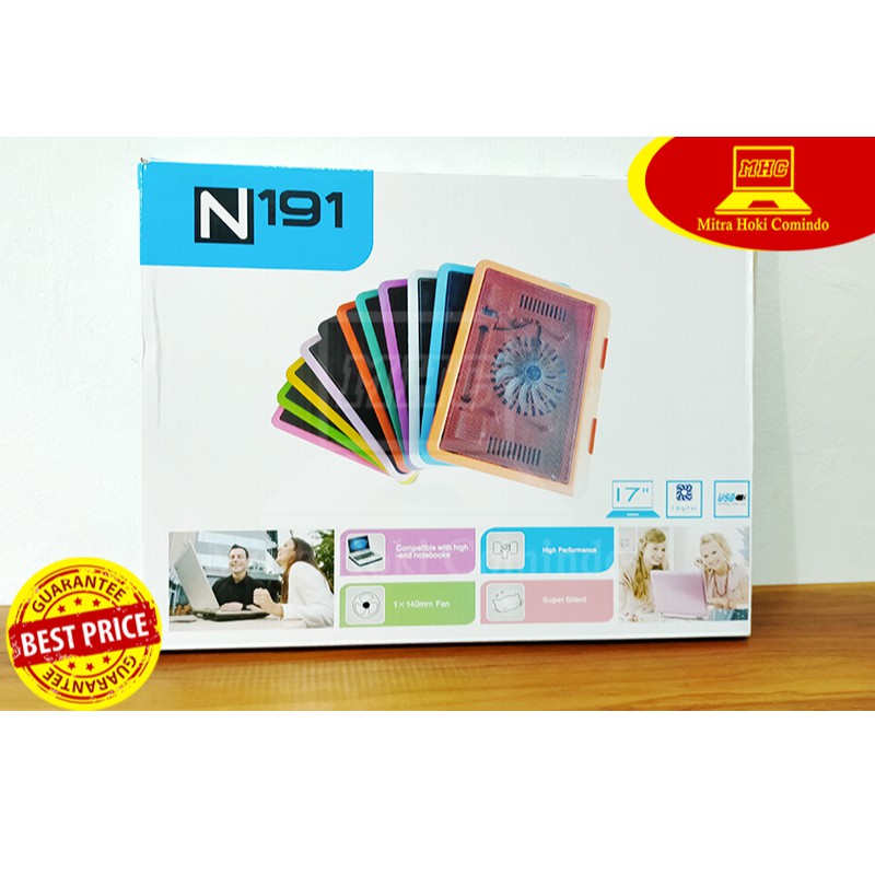 Jual NOTEBOOK COOLER N191 | FAN COOLING PAD NOTEBOOK | COOLING PAD ...