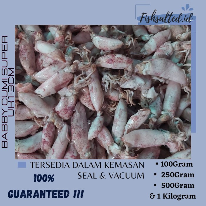 Jual Cumi asin / baby cumi / cumi kecil 1KG | Shopee Indonesia