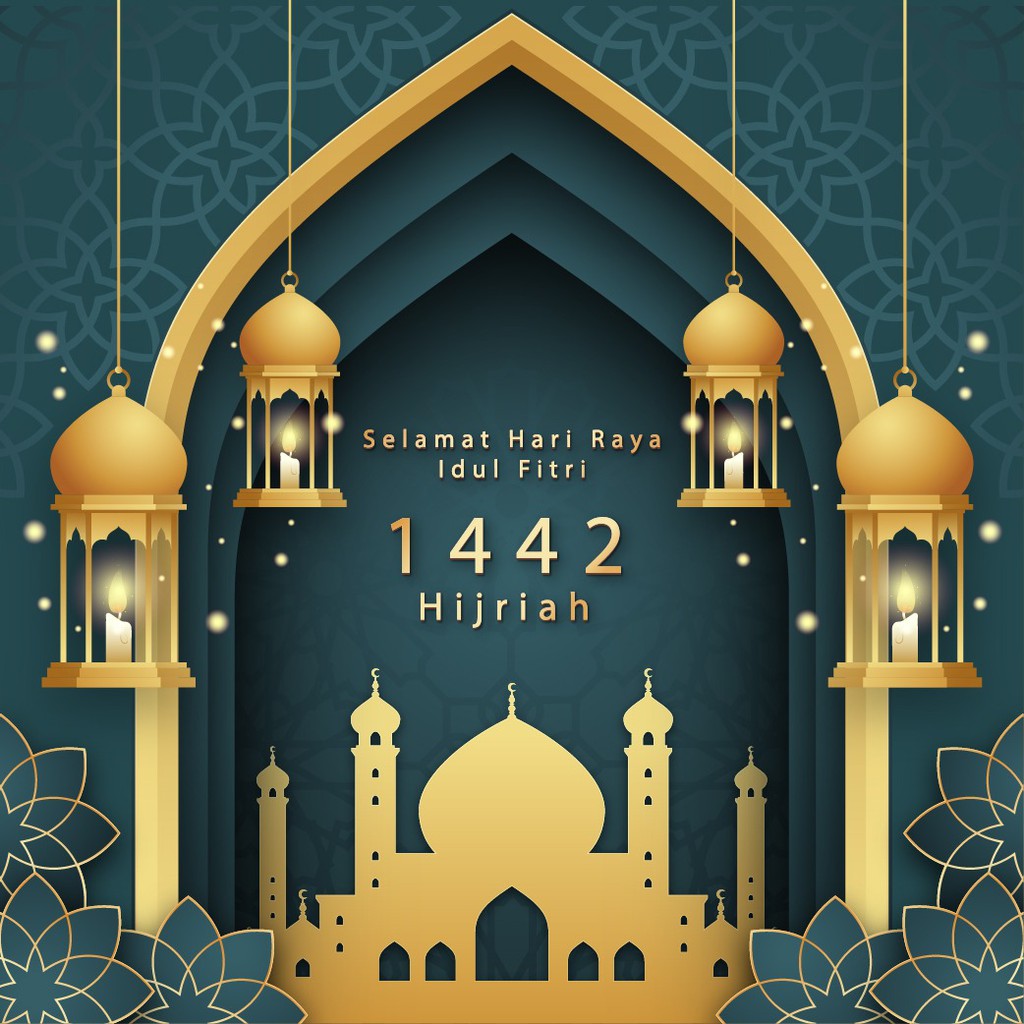 Jual CUSTOM DEKORASI HIASAN LEBARAN/ IDUL FITRI/ BANNER BACKDROP ATAU ...