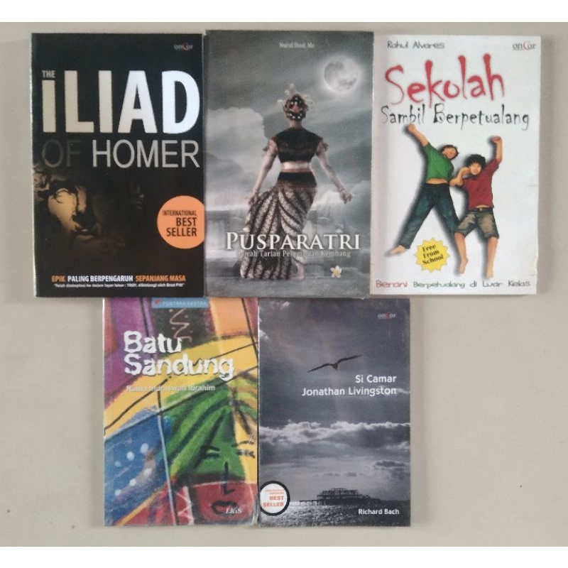 Jual Buku Novel / Novel Fiksi / Novel Pengembangan Diri / Original | Shopee Indonesia