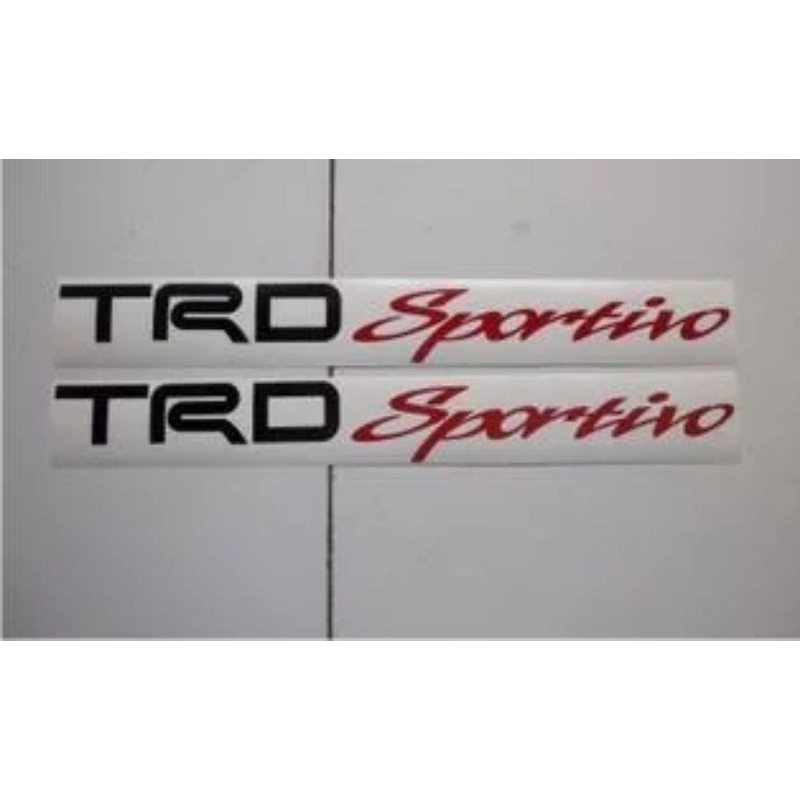 Jual Sticker Stiker TRD Sportivo | Shopee Indonesia